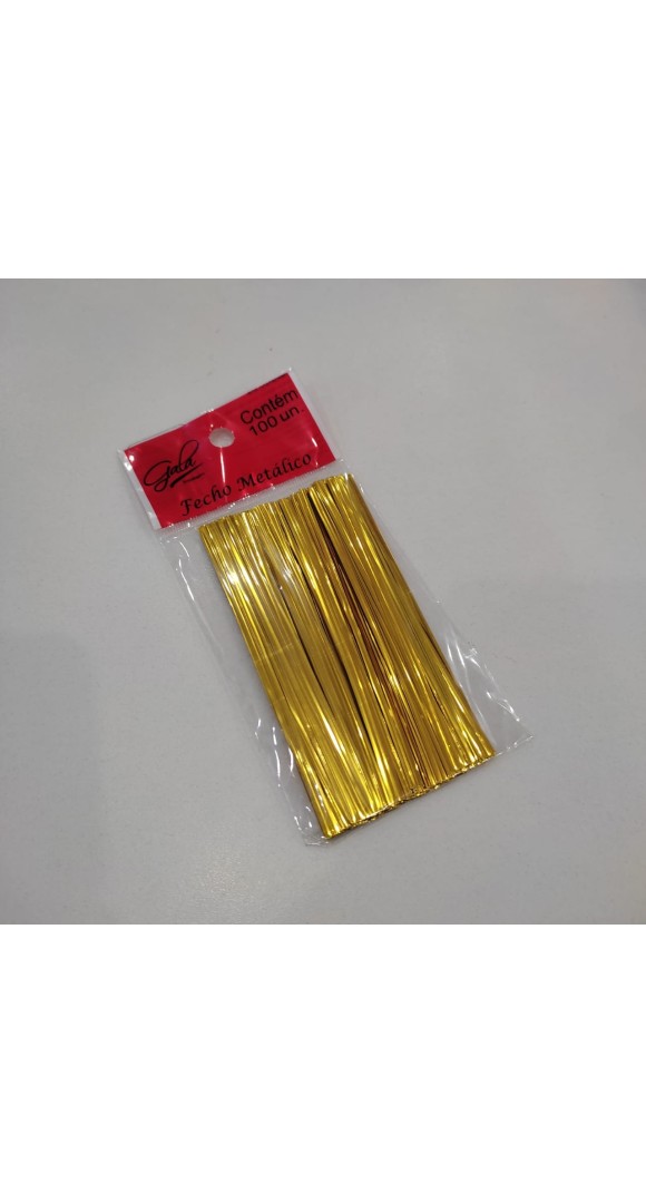 FECHO METÁLICO DOURADO