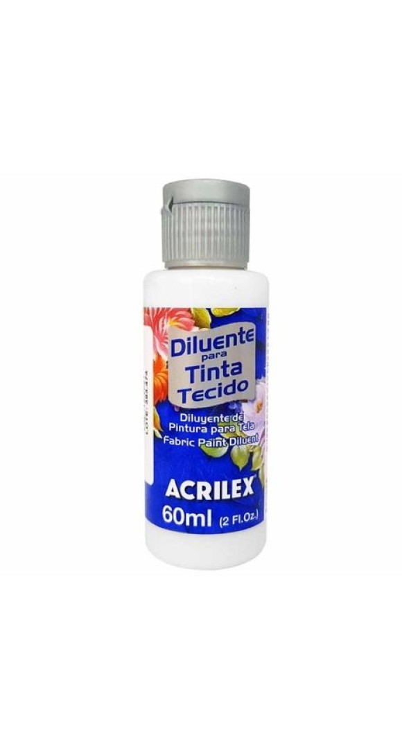DILUENTE PARA TECIDO 60 ML ACRILEX